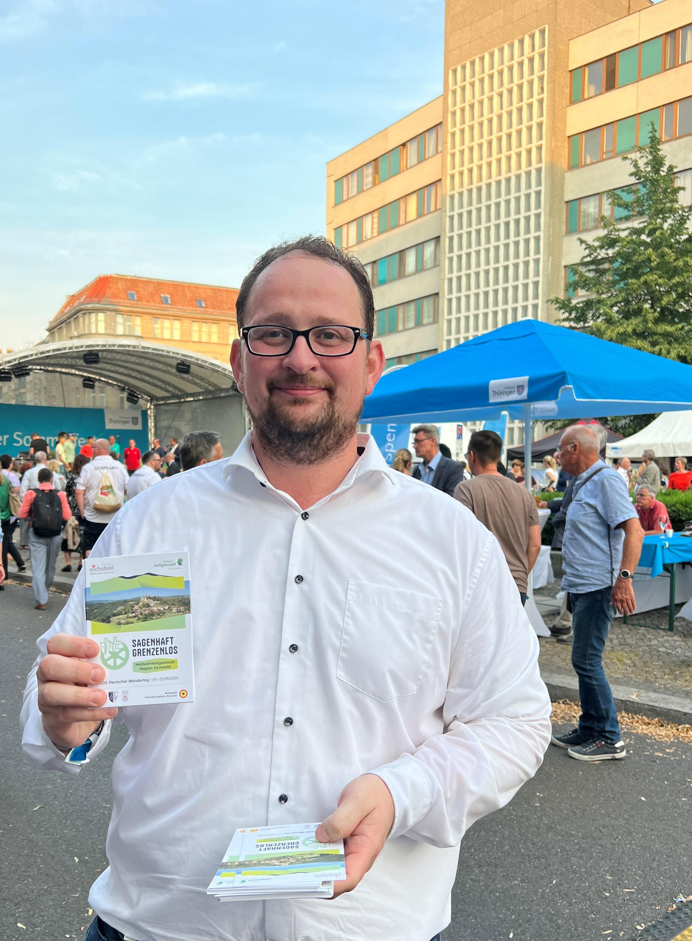 Thüringer Sommerfest in Berlin - 122. Deutscher Wandertag 2024